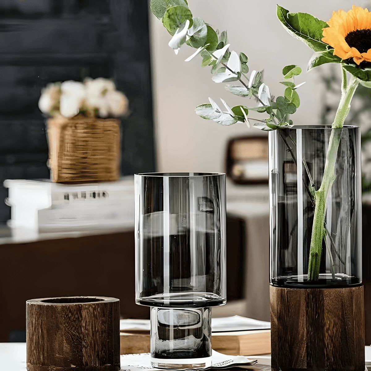 Astra Log Vase – Home and Beyond